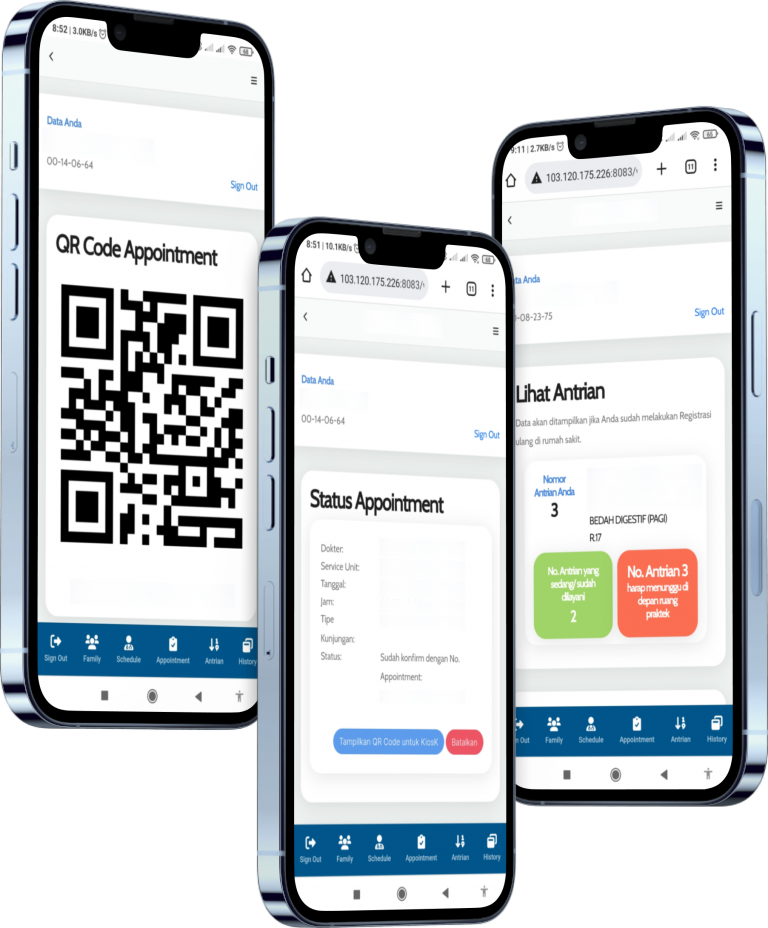 Web Registrasi – Medinfras
